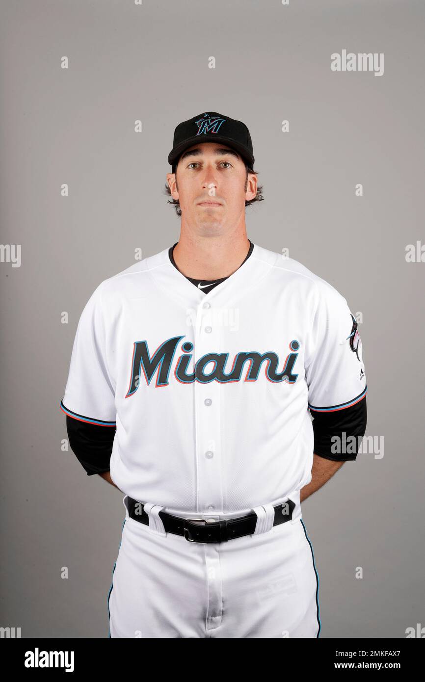 This is a 2019 photo of Brian Moran of the Miami Marlins baseball team ...