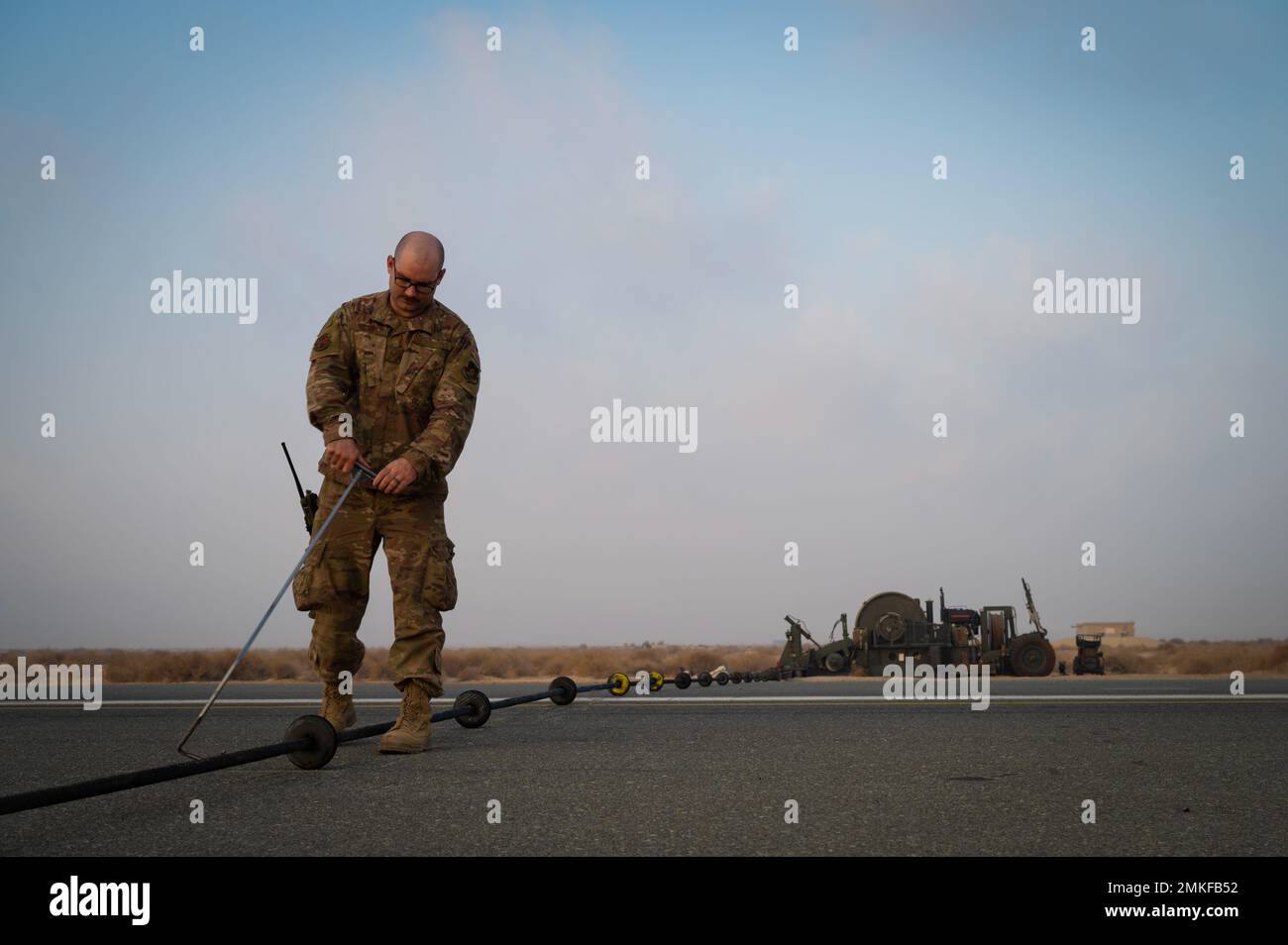 U.S. Air Force Staff Sgt. Ryan Moore, 386th Expeditionary Civil ...