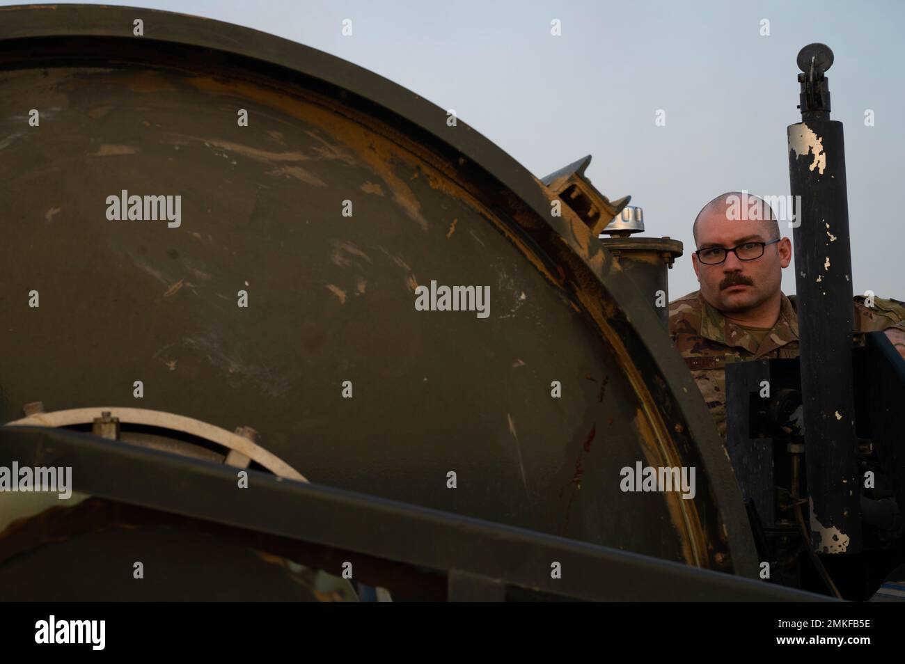 U.S. Air Force Staff Sgt. Ryan Moore, 386th Expeditionary Civil ...