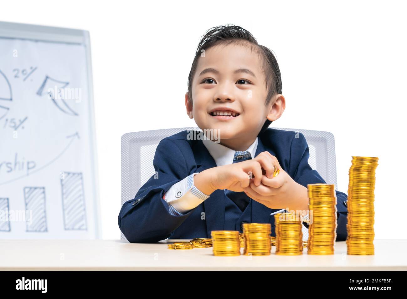 Child dress up business hi-res stock photography and images - Alamy