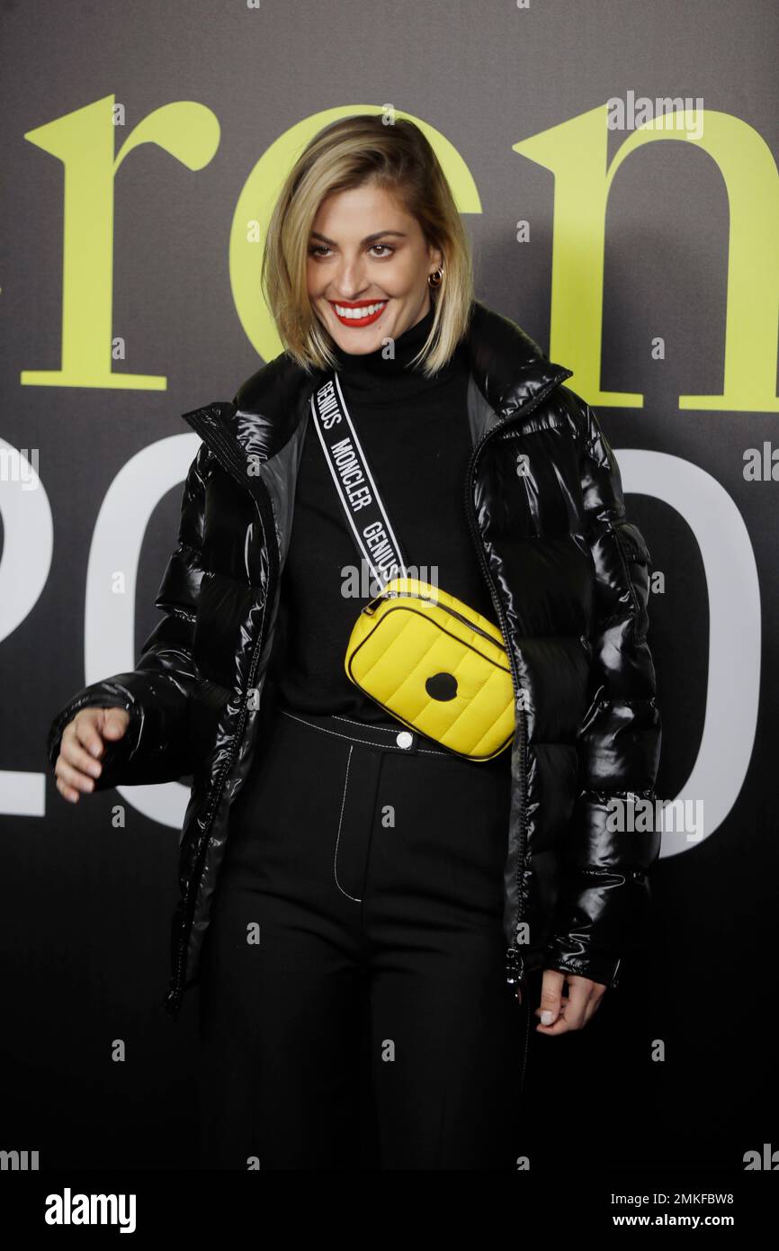 Italian actress Sveva Alviti poses during the presentation of the ...