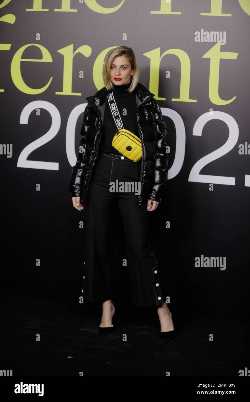 Italian actress Sveva Alviti poses during the presentation of the ...