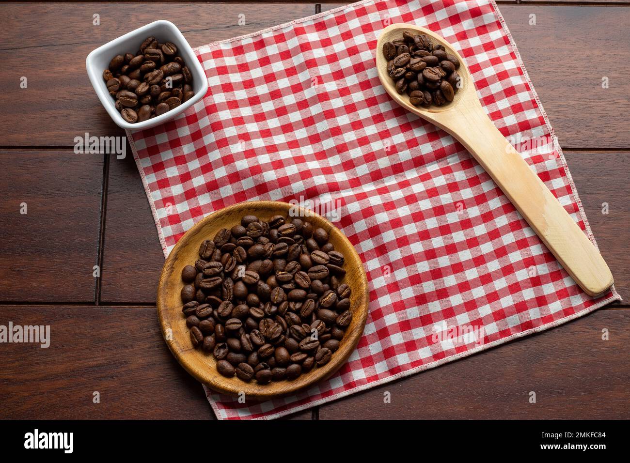 delicious beans to prepare coffee Stock Photo - Alamy