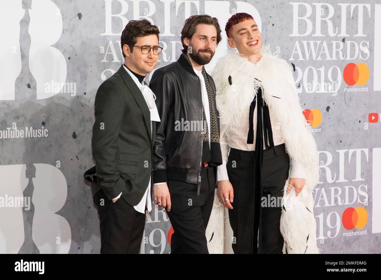 Emre Türkmen, Mikey Goldsworthy and Olly Alexander of Years and Years ...