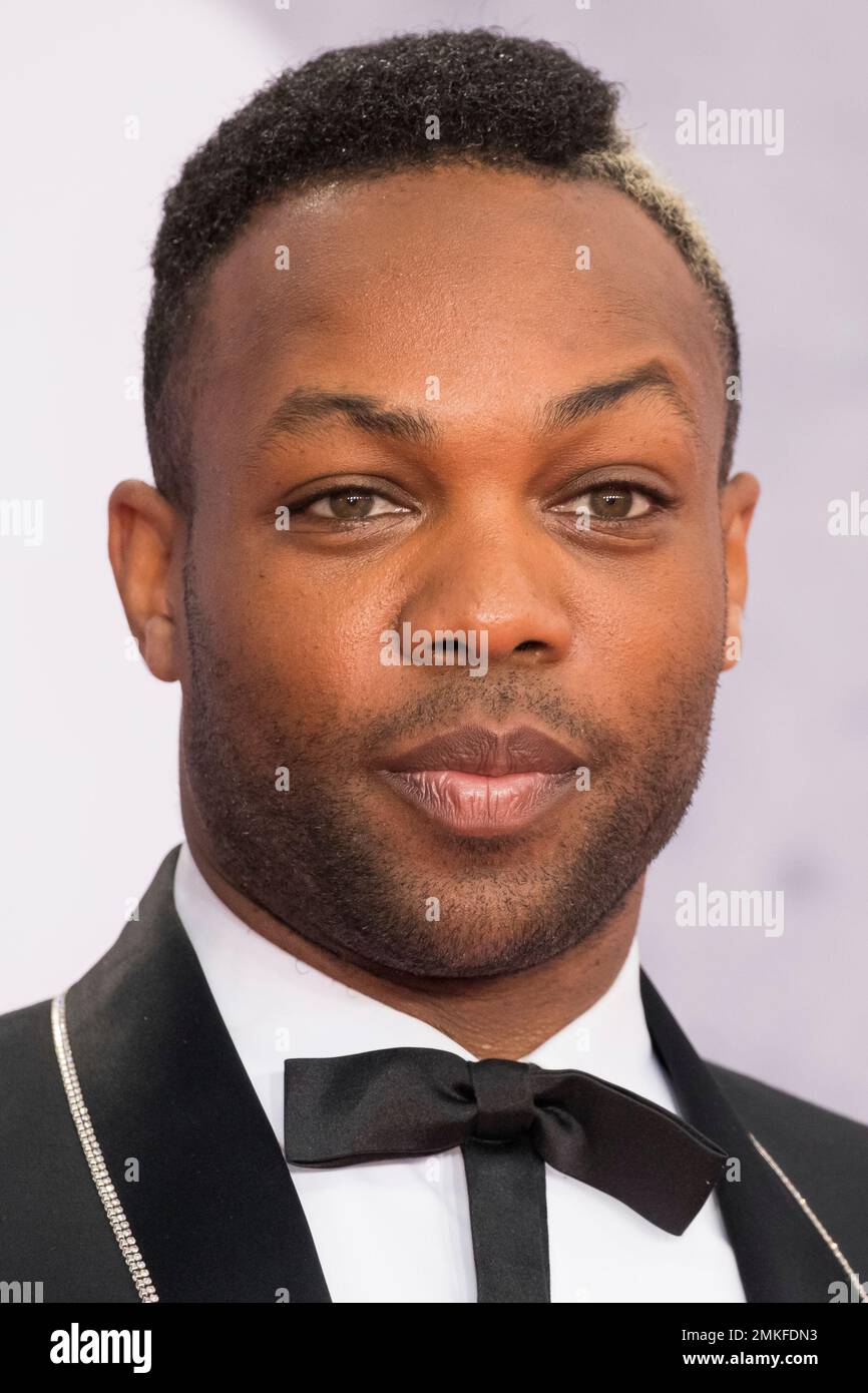 Todrick Hall poses for photographers upon arrival at the Brit Awards in ...