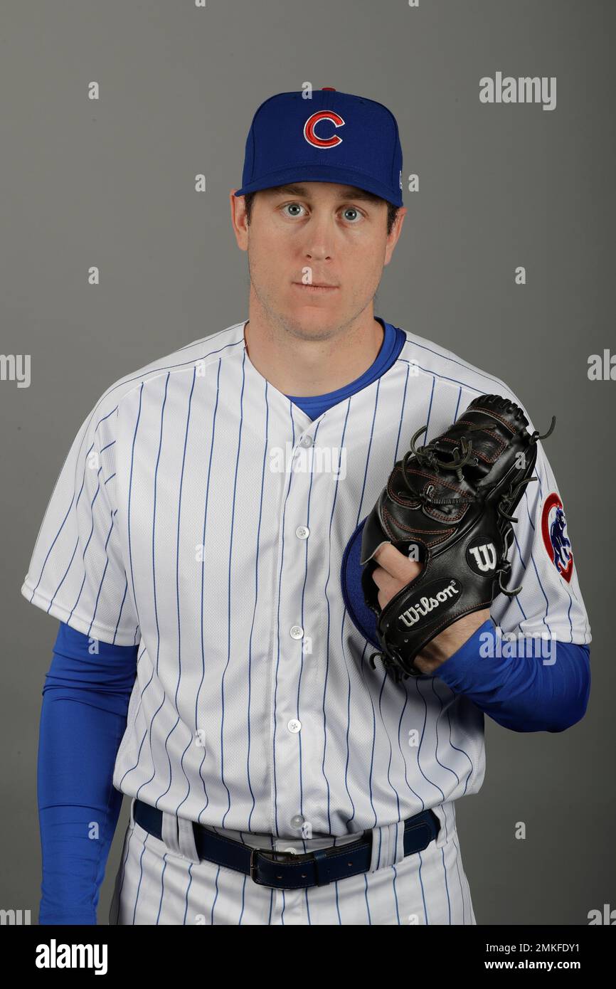 This is a 2019 photo of Rob Scahill of the Chicago Cubs baseball team ...