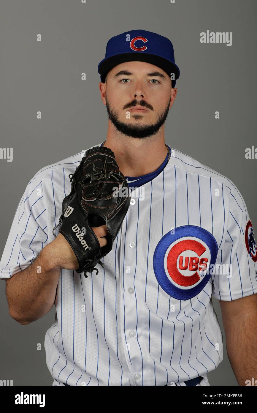 This is a 2019 photo of Ian Clarkin of the Chicago Cubs baseball team ...