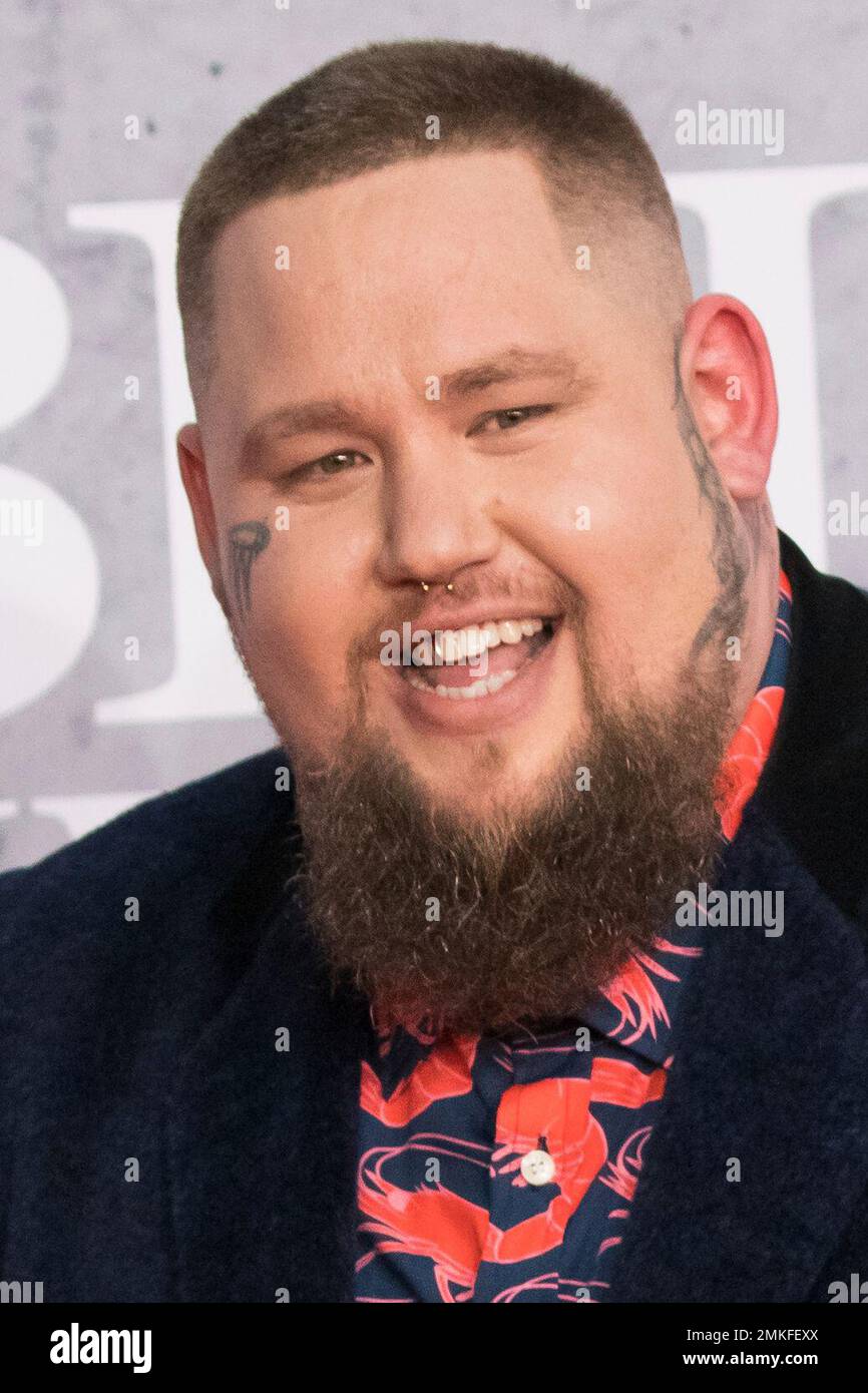 Singer Rag 'n' Bone Man poses for photographers upon arrival at the ...