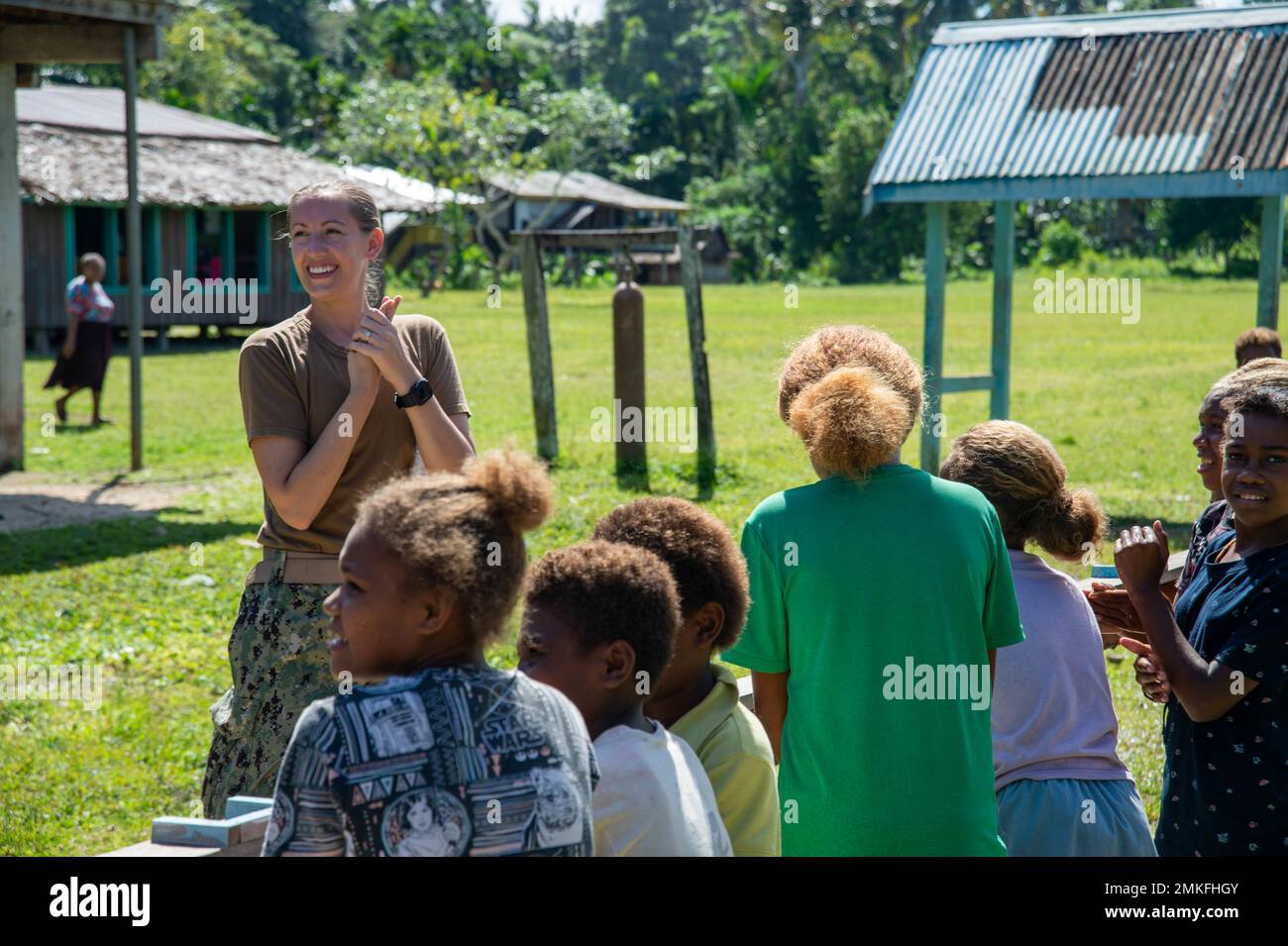 DALA, Solomon Islands (Sept. 8, 2022) — Lt. Elizabeth Jeffers from ...