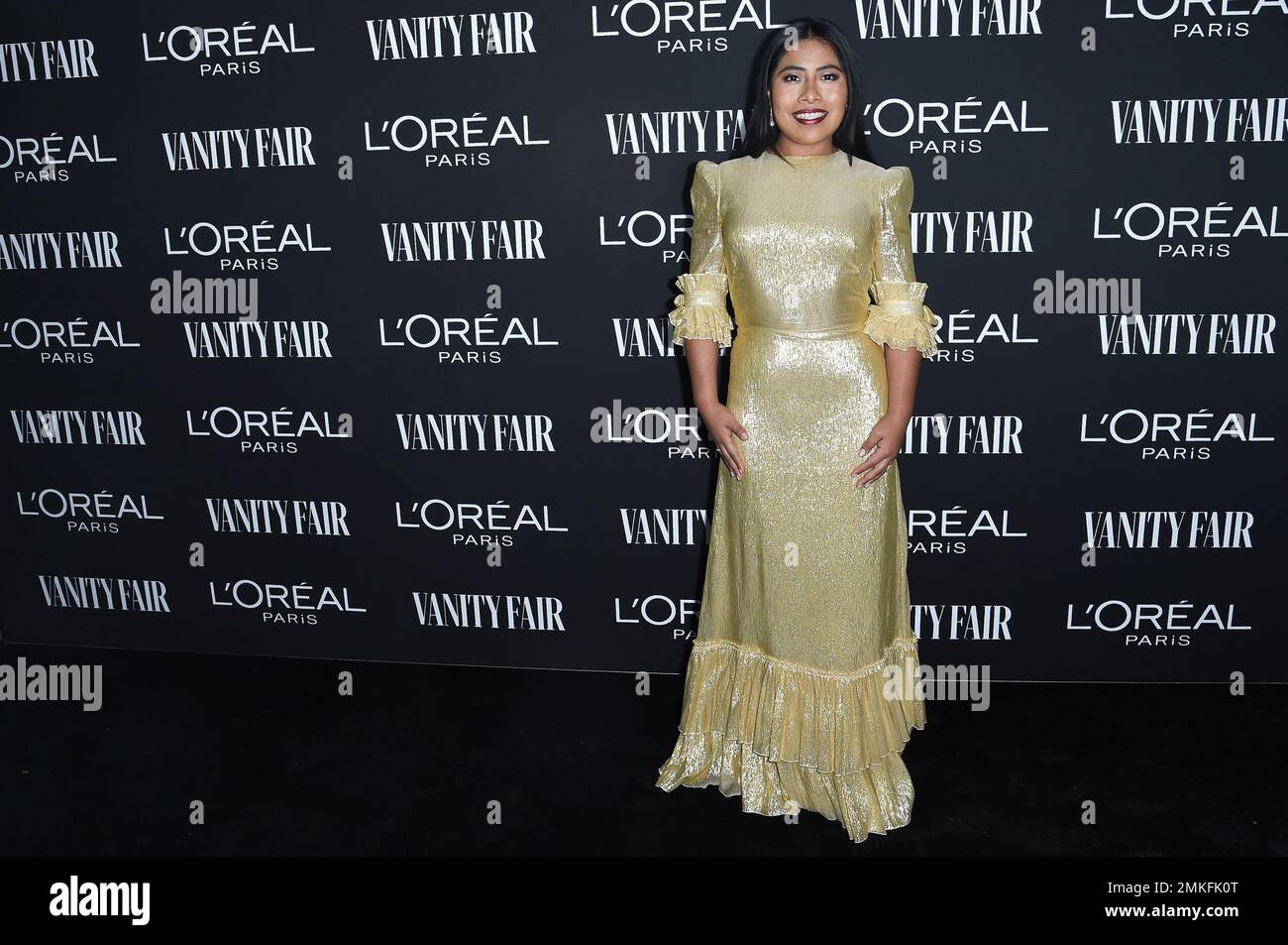 Yalitza Aparicio attends the Vanity Fair and L'Oreal Paris' New ...