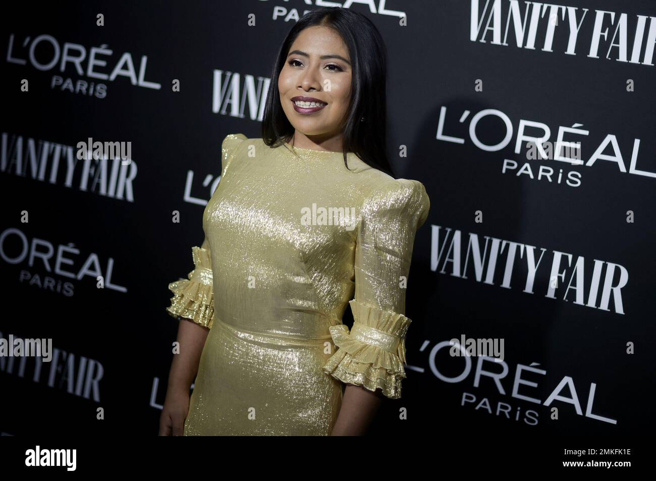 Yalitza Aparicio attends the Vanity Fair and L'Oreal Paris' New ...