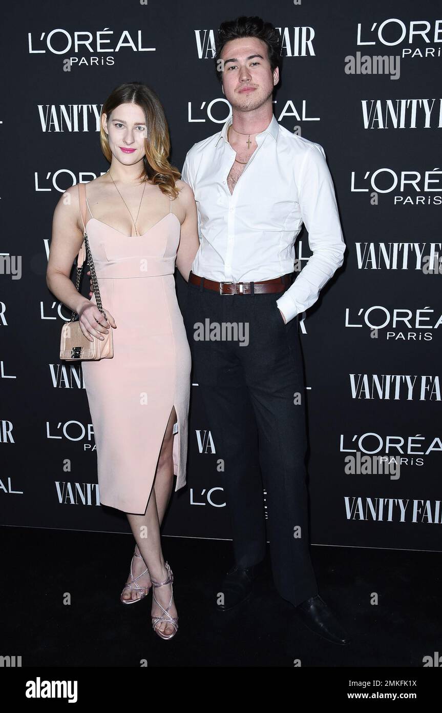 Destry Spielberg, left, and Riley Aves attend the Vanity Fair and L ...