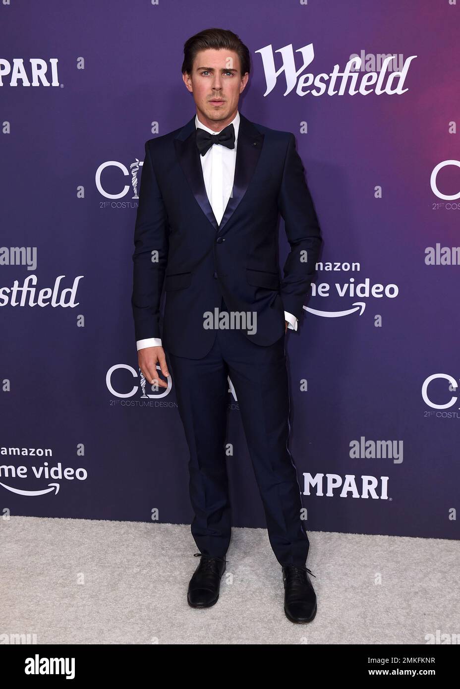 Chris Lowell arrives at the 21st annual Costume Designers Guild Awards ...