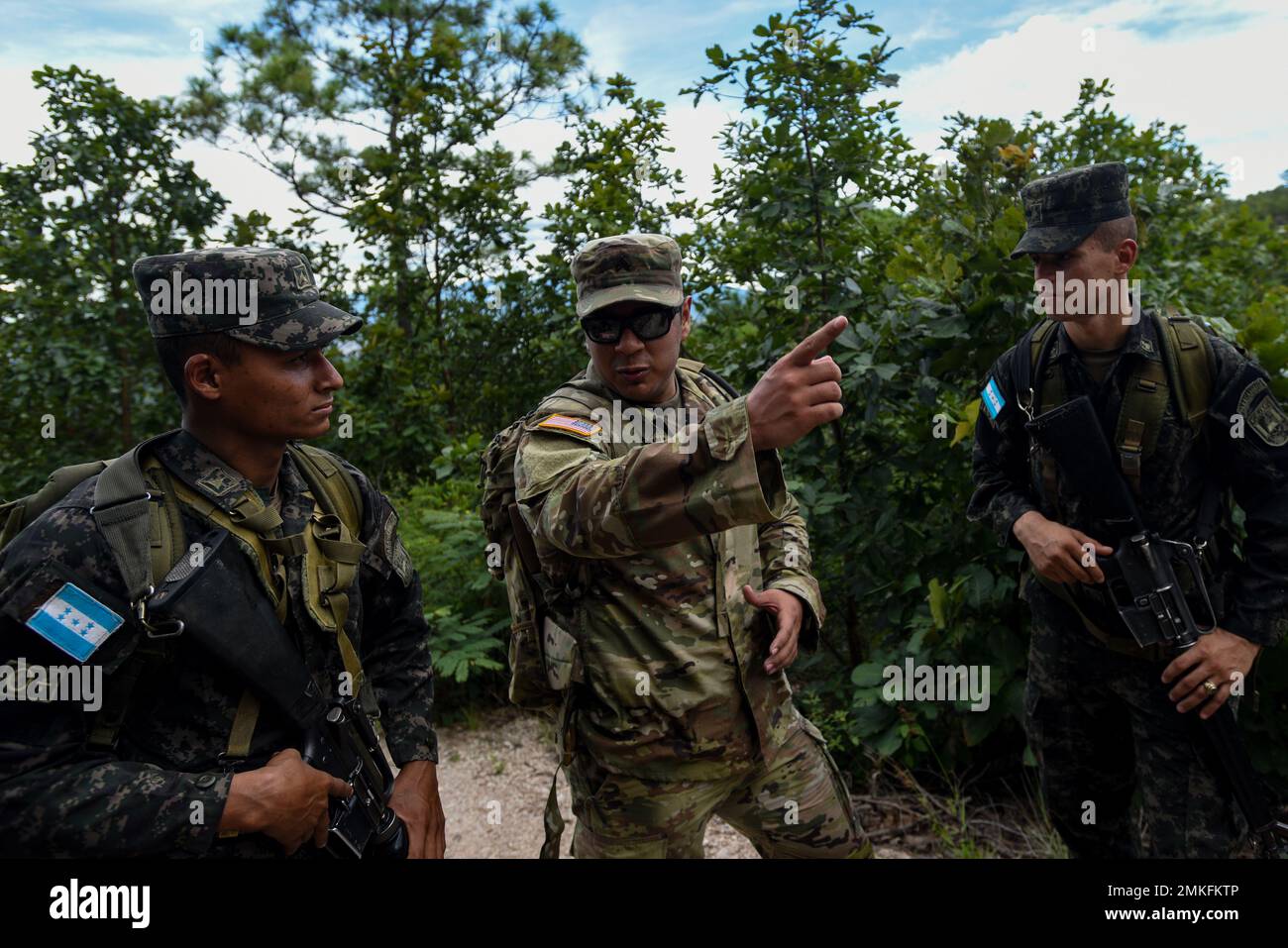 Sgt. Osvaldo Pina, a member of the Georgia National Guard's 1st ...