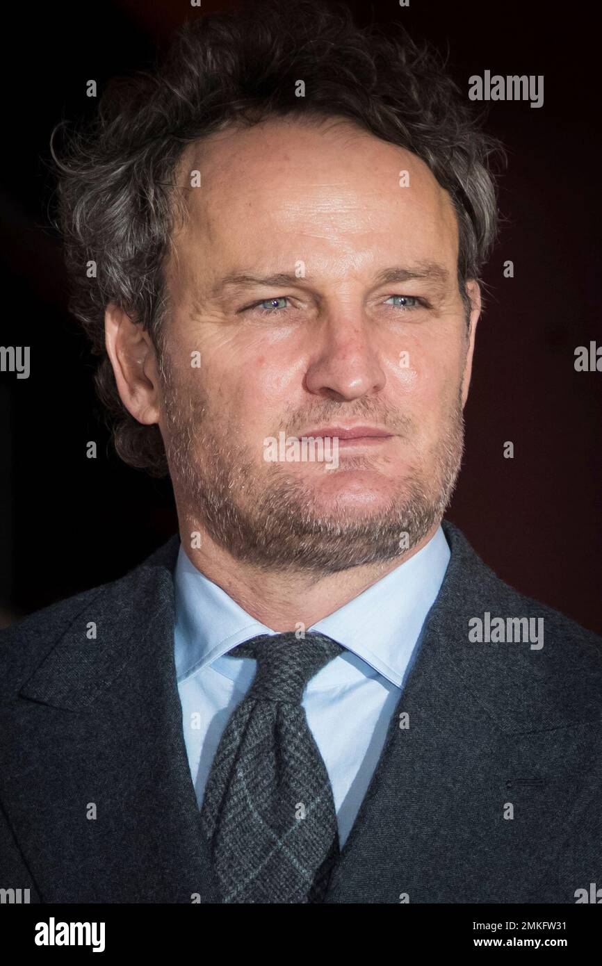 Actor Jason Clarke poses for photographers upon arrival at the premiere ...