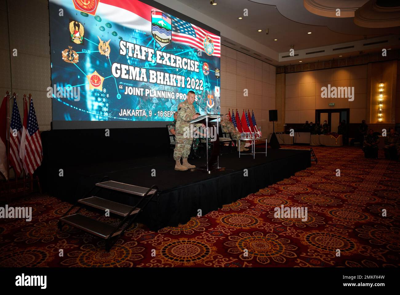 Maj. Gen. Kenneth Hara, State of Hawaii Adjutant General, provides ...