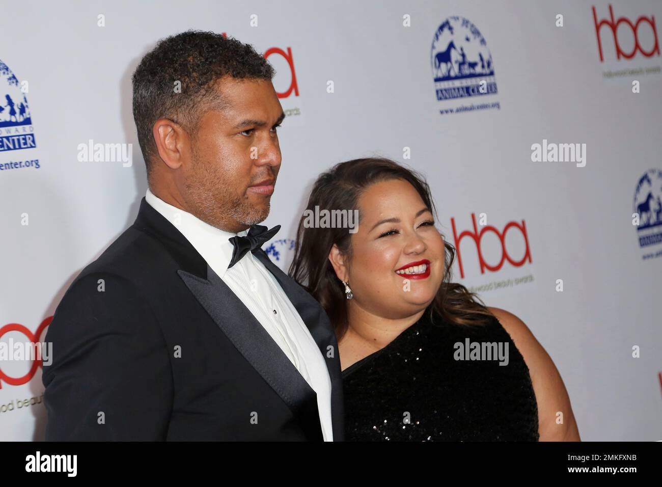 Celebrity photographer Matt Sayles, left, and Karla Sayles arrive at ...