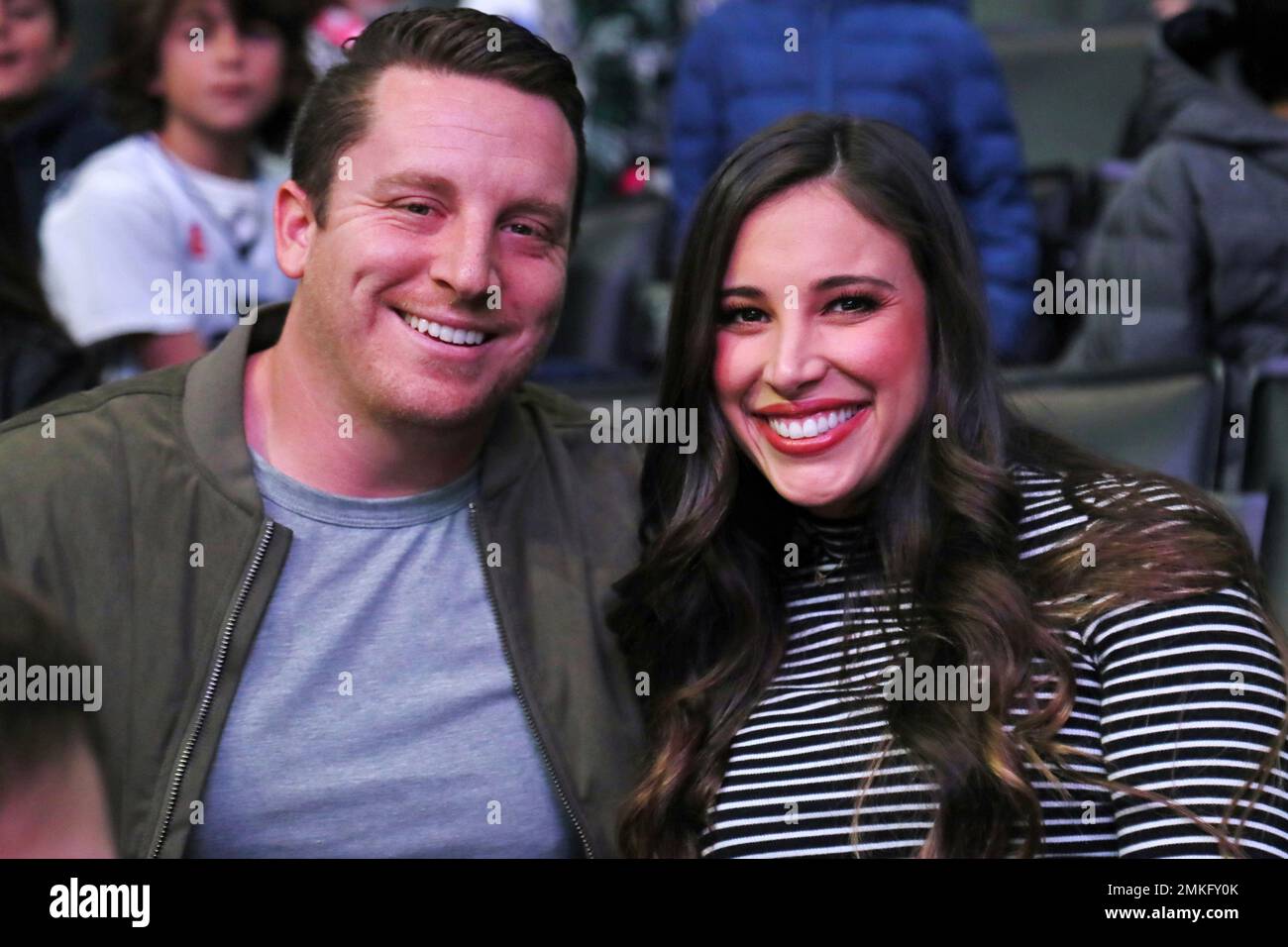 Sierra Dallas and her family attend The Harlem Globetrotters game at ...