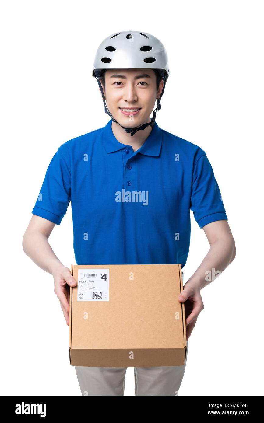 Delivery display Cut Out Stock Images & Pictures - Alamy