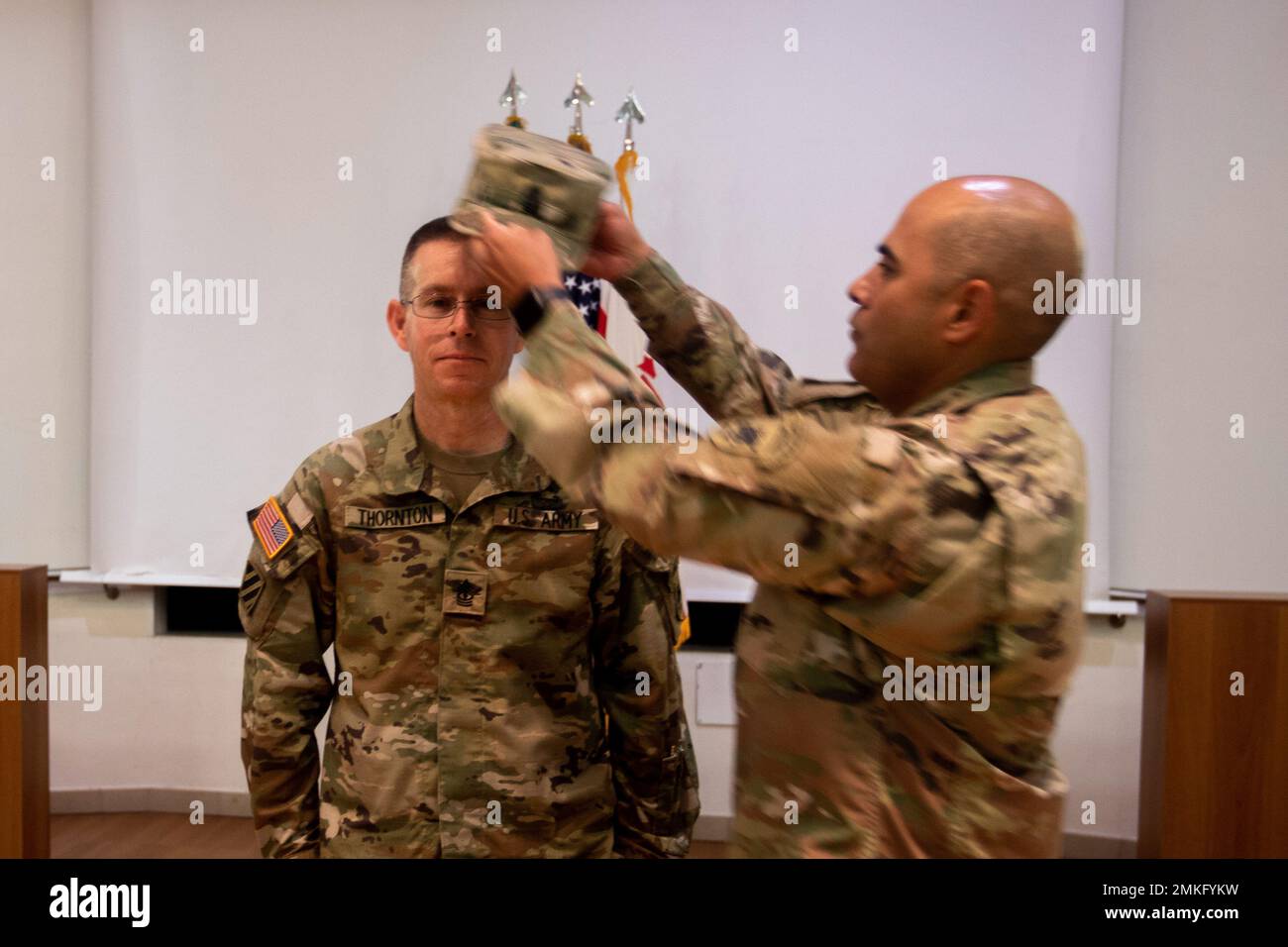 Command Sgt. Maj. Salvador Garcia Garcia, U.S. Army Southern European ...