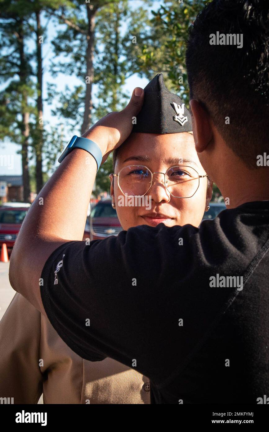 Hospital Corpsman Second Class Saleela Suwannarak advances rank during ...