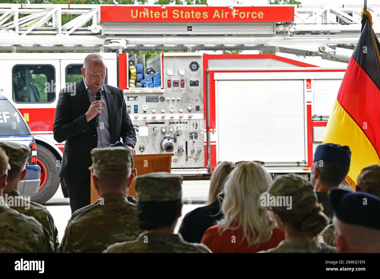 Andreas Kruppert, Bitburg Prüm County commissioner and host-nation ...