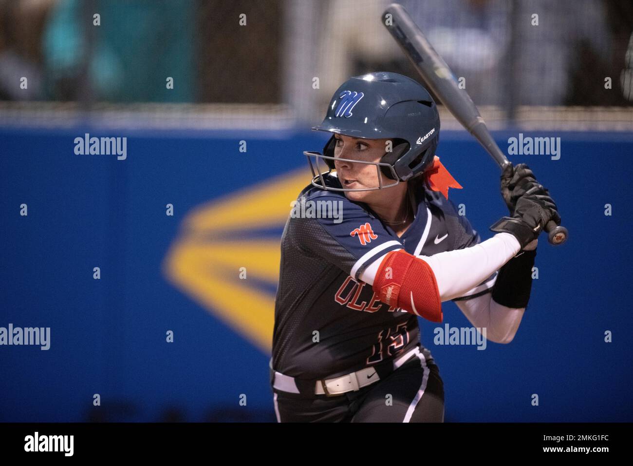 Ole Miss' Kylan Becker during an NCAA softball game on Saturday Feb.16 ...
