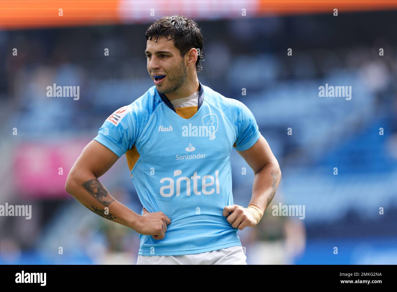 Sydney, Australia. 28th Jan, 2023. Ignacio Alvarez of Uruguay looks on ...