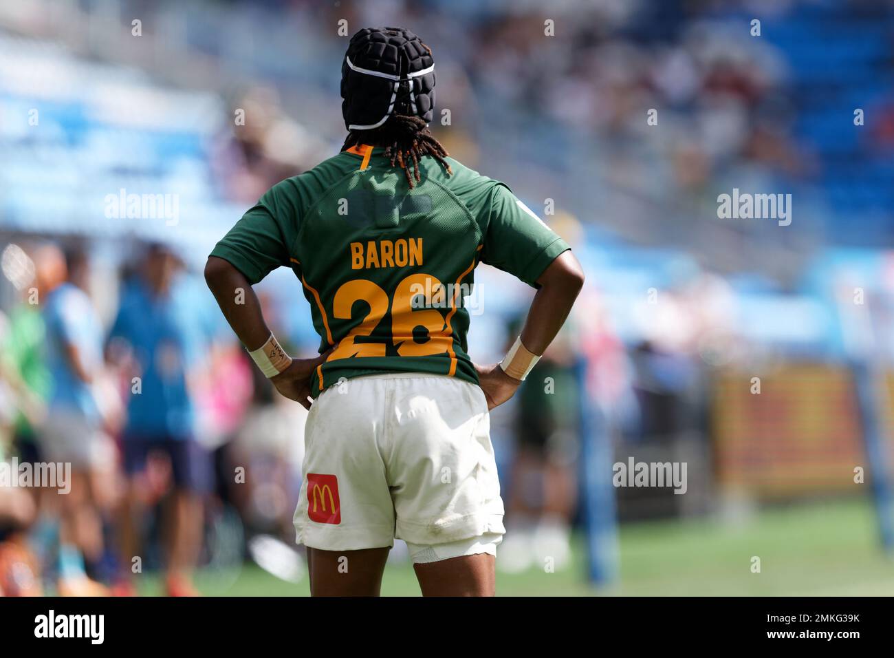 Sydney, Australia. 28th Jan, 2023. Jaiden Baron of South Africa looks ...