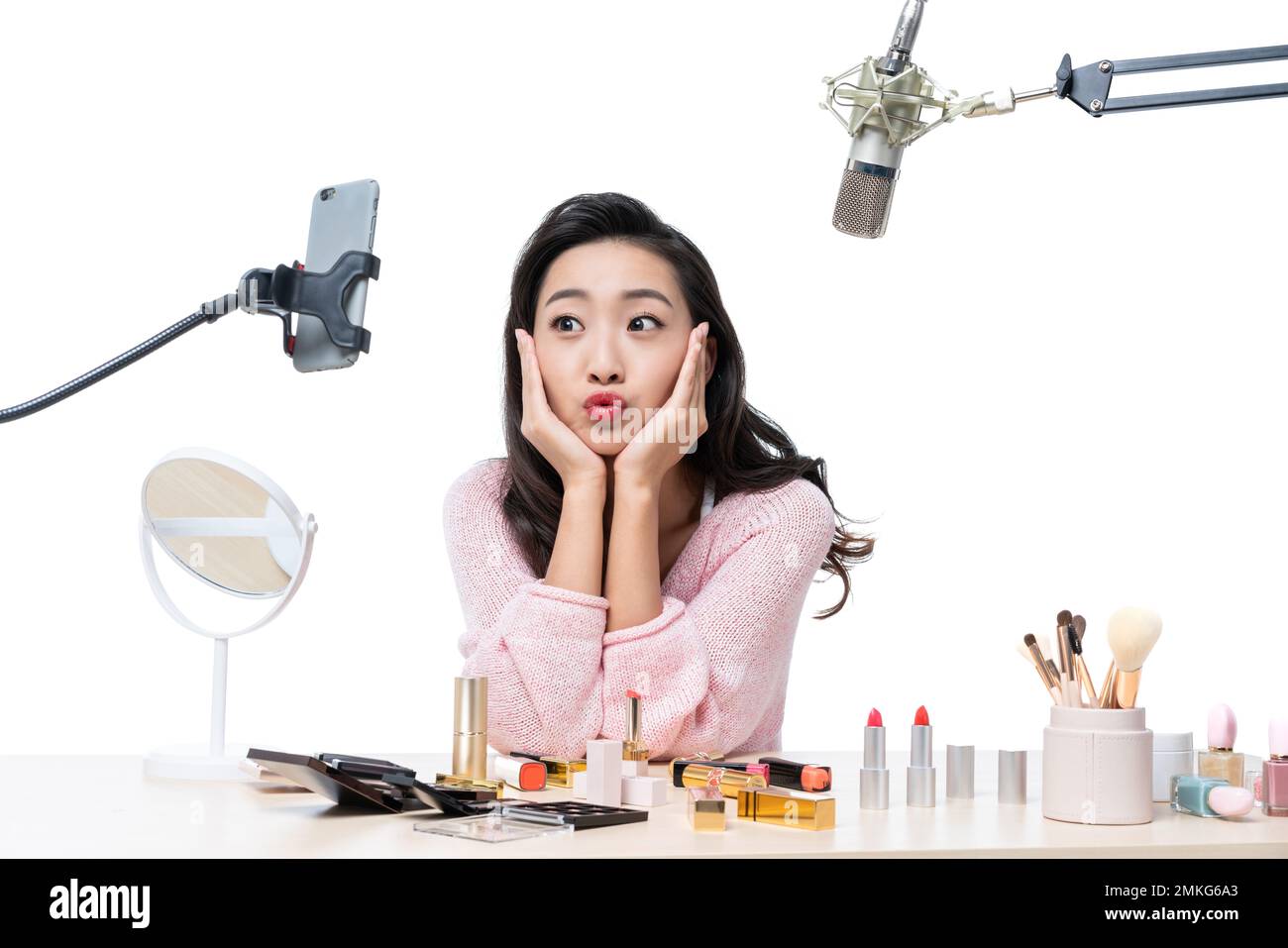 The young woman live Stock Photo - Alamy