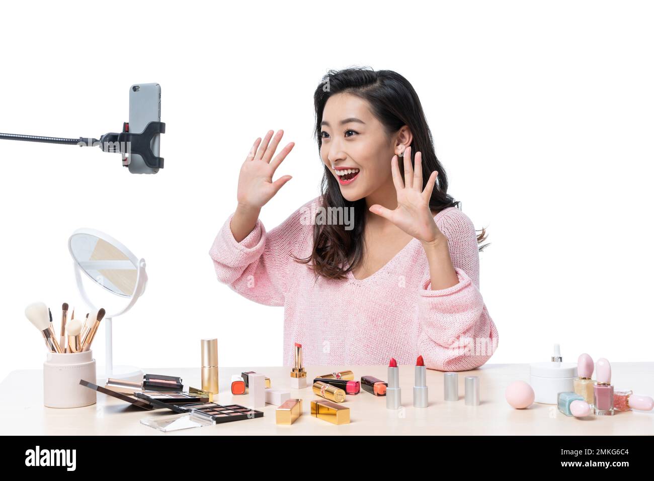 The young woman live Stock Photo - Alamy