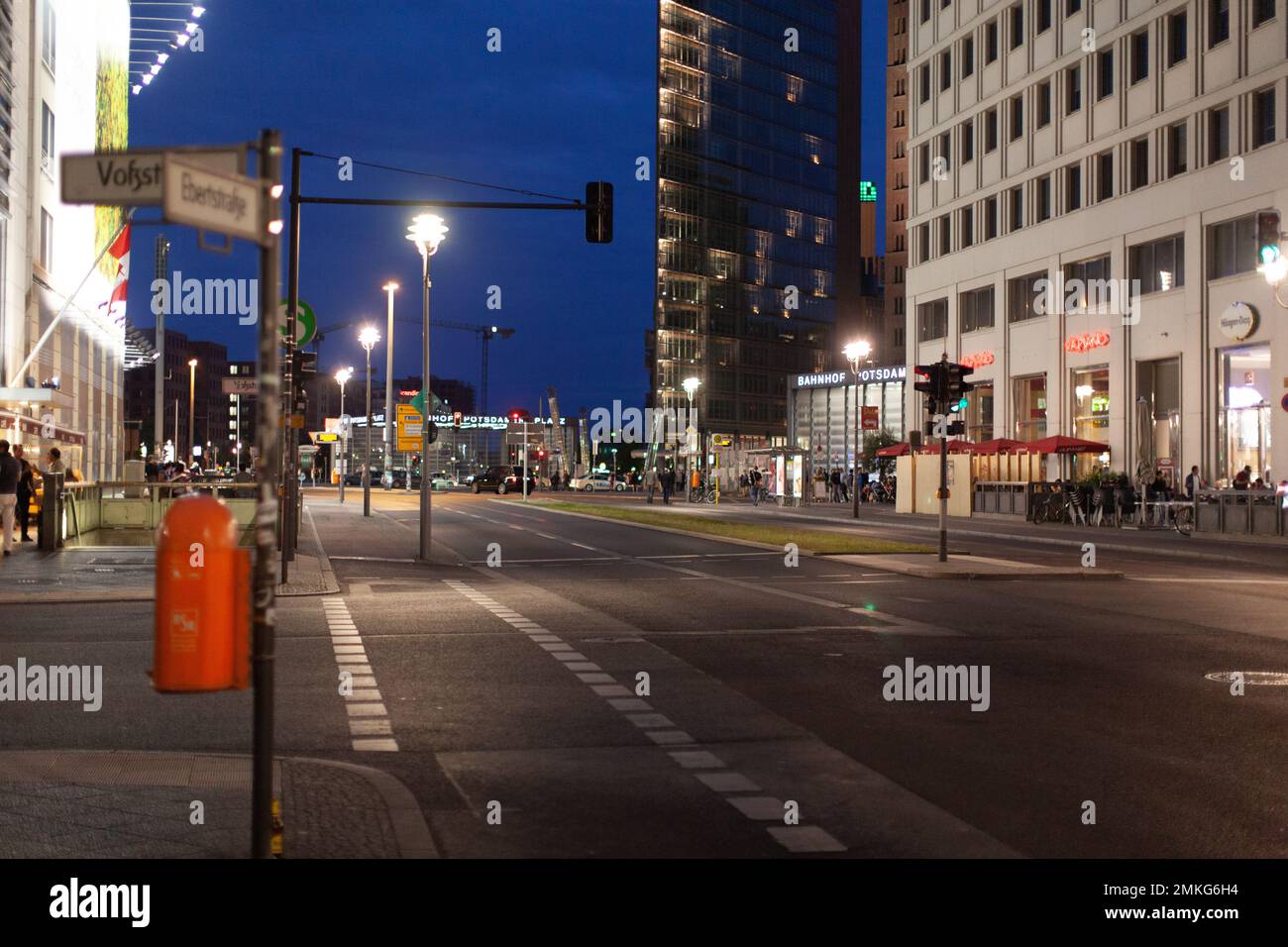 Nightlife and streets of Berlin in Germany Stock Photo - Alamy