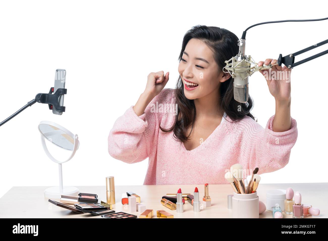 The young woman live Stock Photo - Alamy