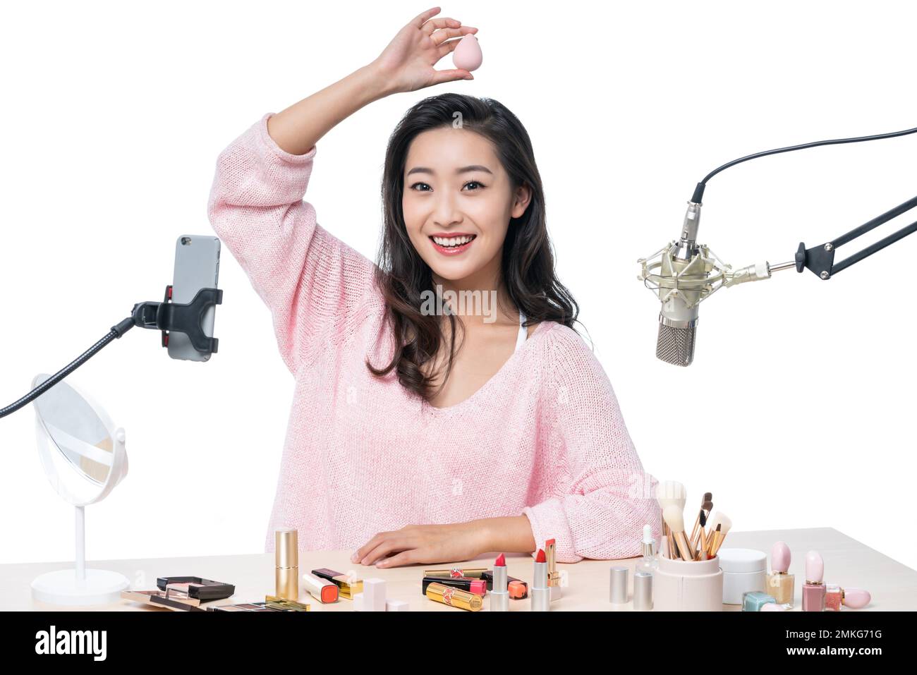 The young woman live Stock Photo - Alamy