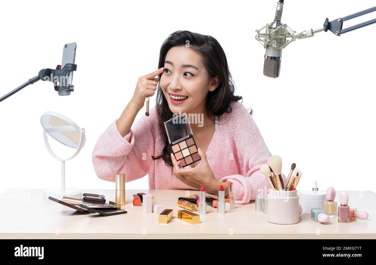 The young woman live Stock Photo - Alamy