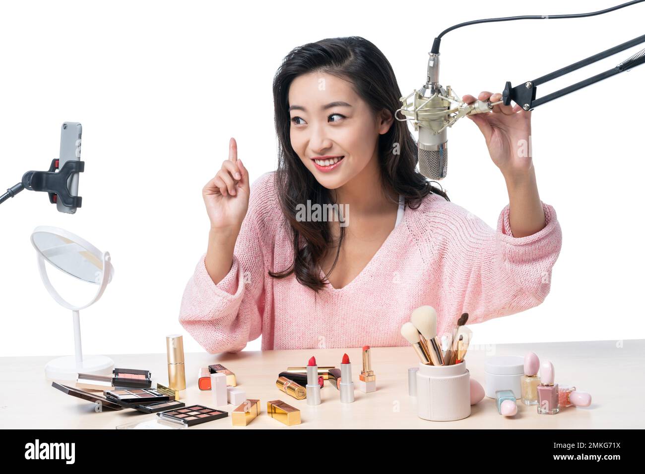 The young woman live Stock Photo - Alamy