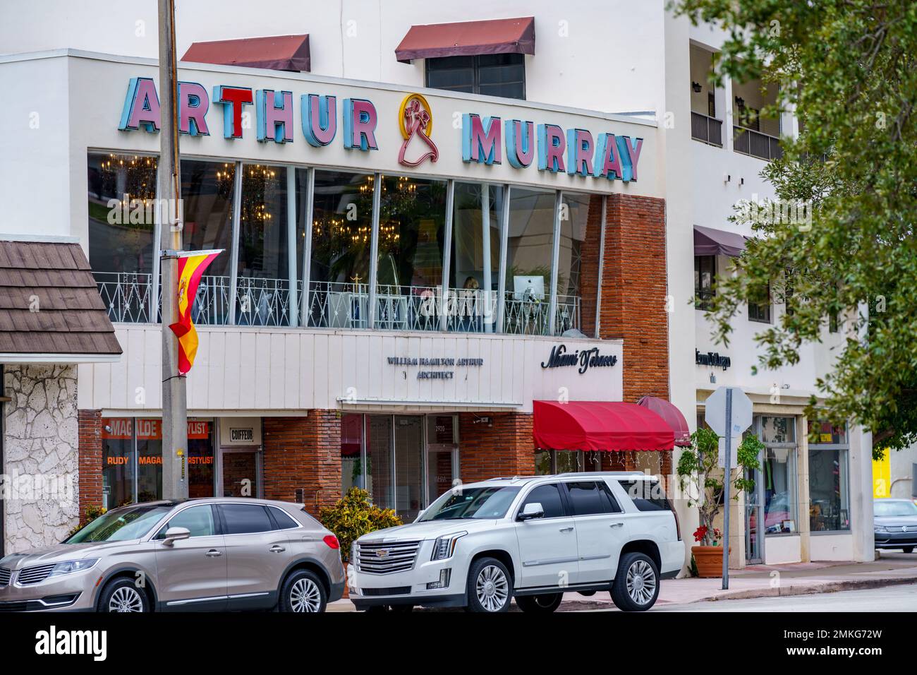Coral Gables, FL, USA - January 28, 2023: Photo of Arthur Murray Dance ...