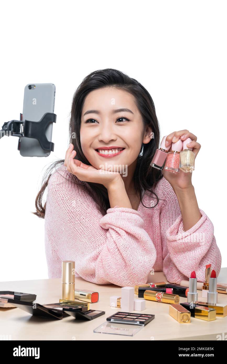 The young woman live Stock Photo - Alamy