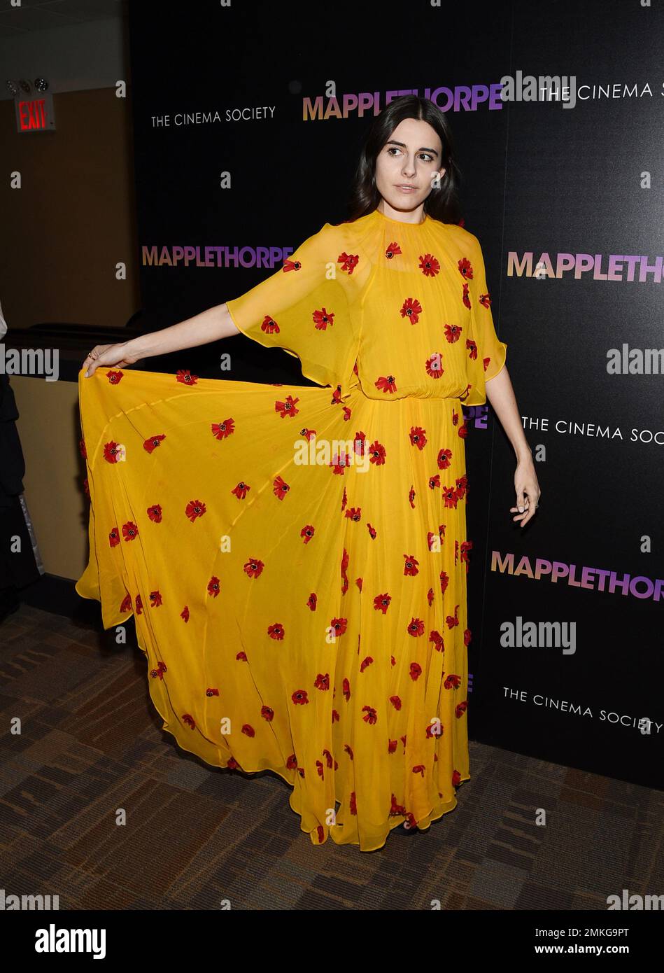 Actress Marianne Rendon attends a special screening of "Mapplethorpe ...