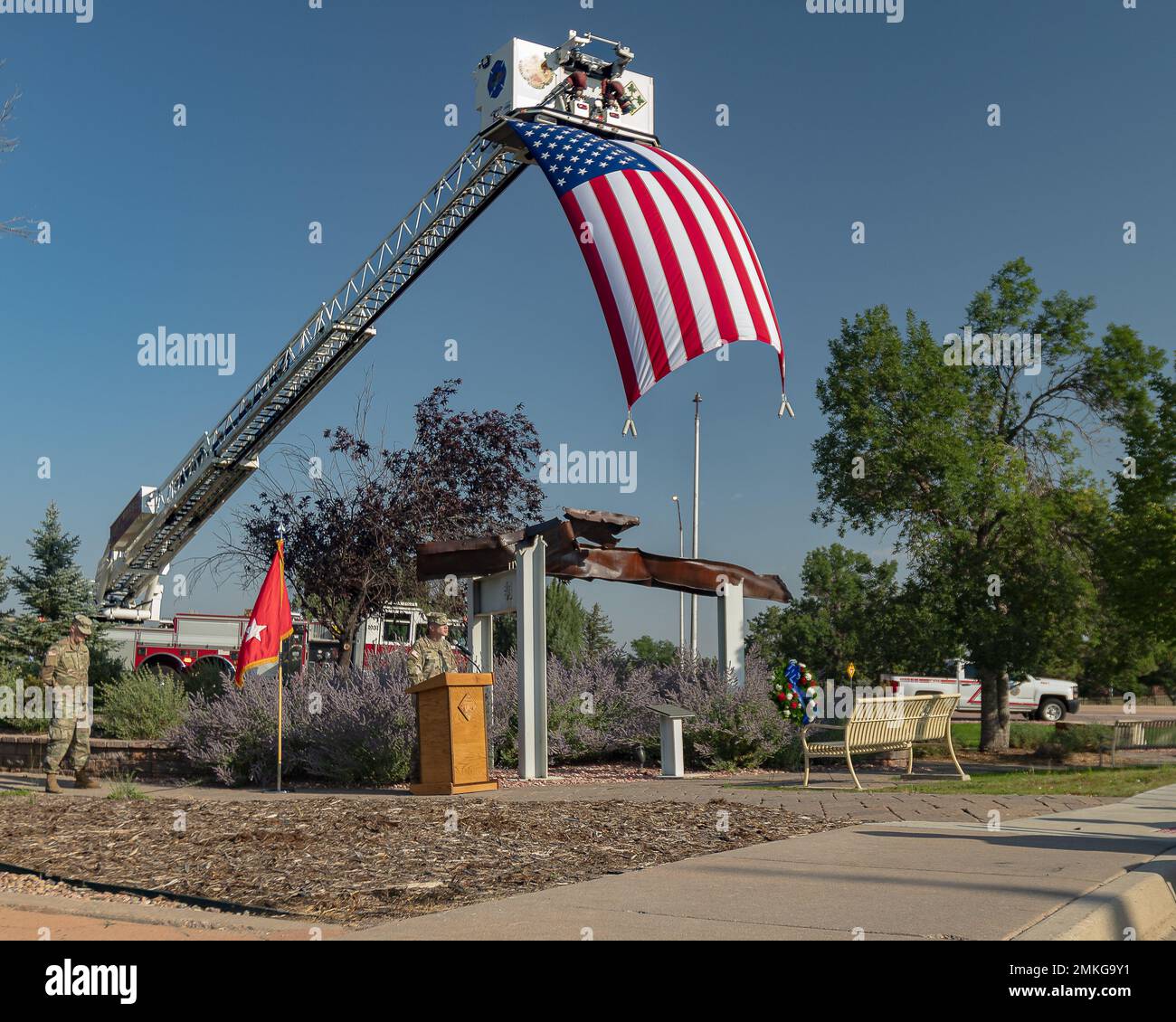 Maj. Gen. David Hodne, commanding general, 4th Infantry Division and ...