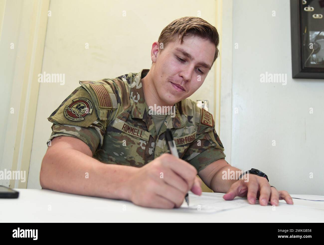 U.S. Air Force Airman 1st Class Markus Rummell, 81st Operations Support ...