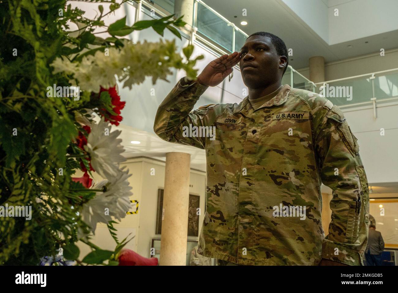 FORT HOOD, Texas - U.S. Army Spc. Leviticus Covin, an Army intelligence ...
