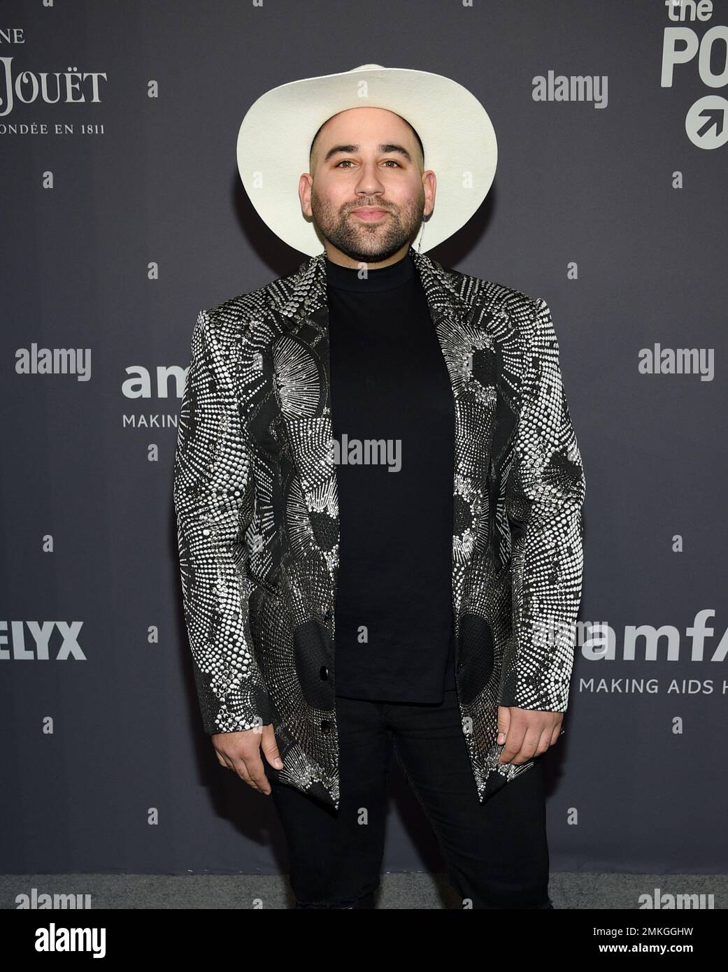 Parson James attends the amfAR Gala New York AIDS research benefit at ...