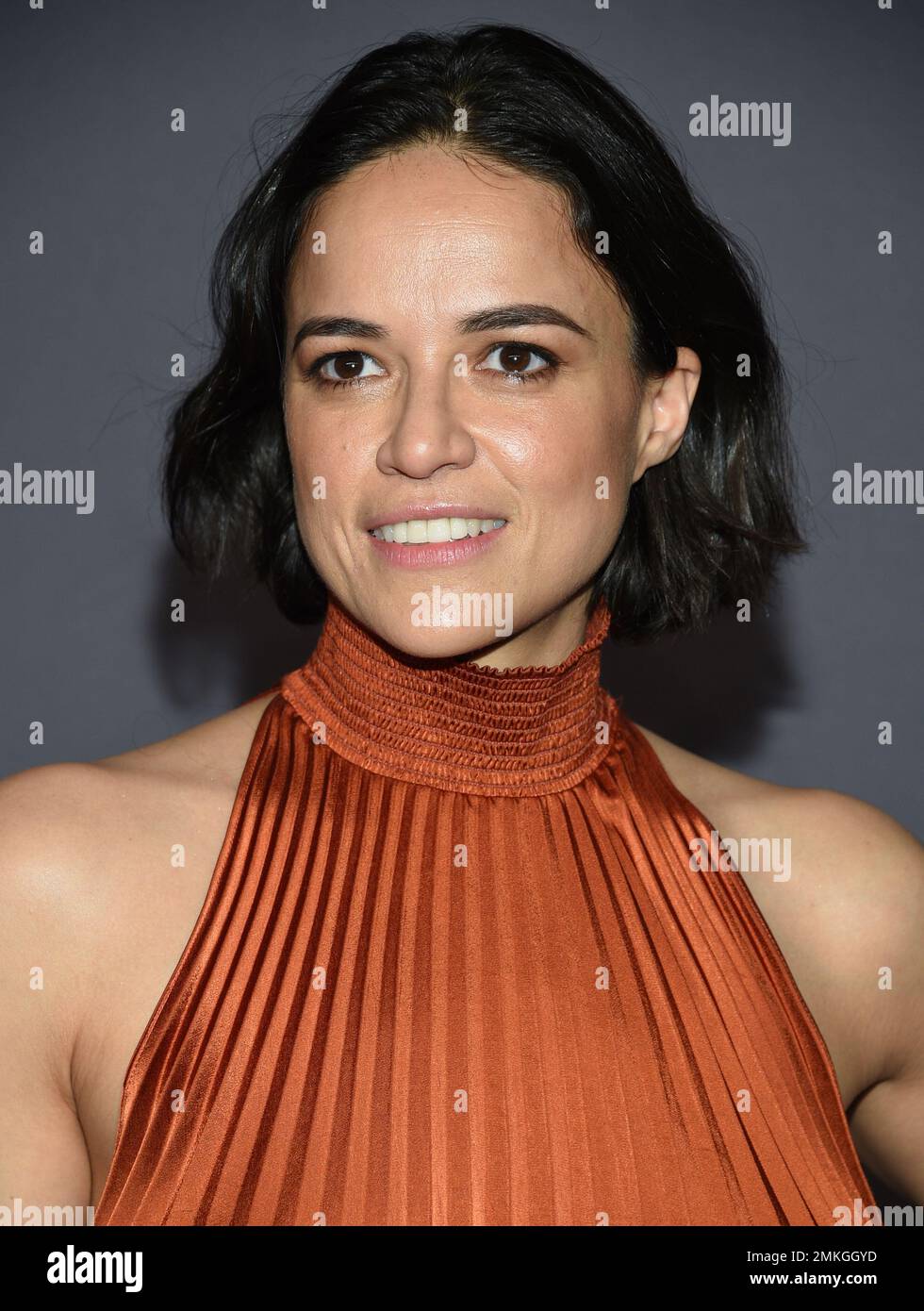 Actress Michelle Rodriguez attends the amfAR Gala New York AIDS ...