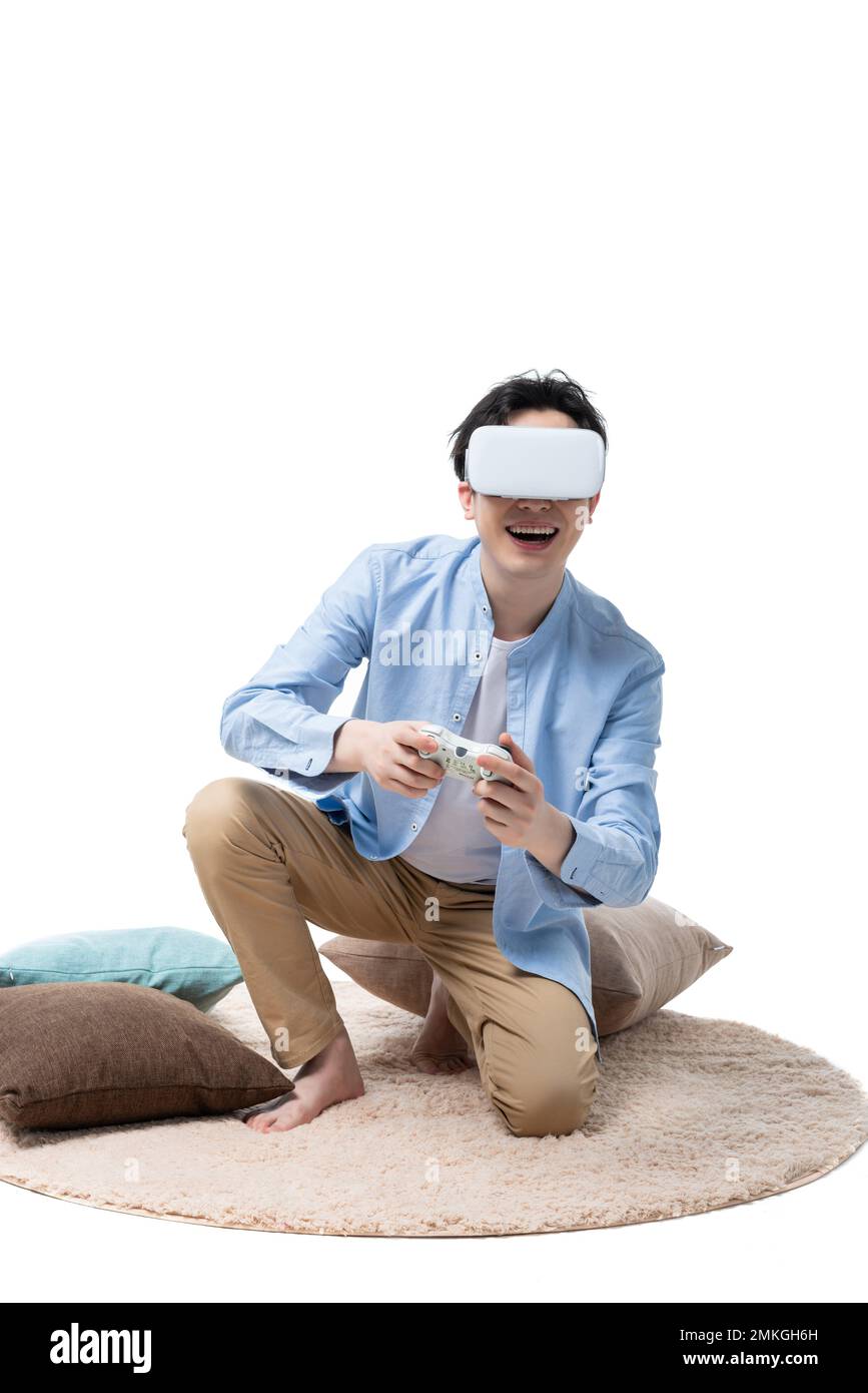 Video games controller and vr Cut Out Stock Images & Pictures - Alamy