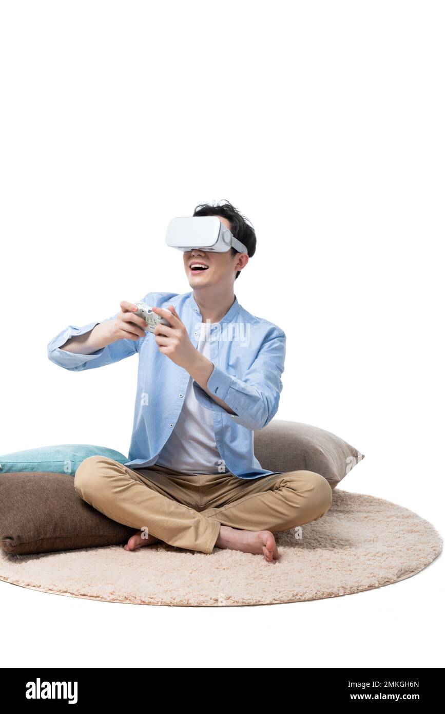 Video games controller and vr Cut Out Stock Images & Pictures - Alamy