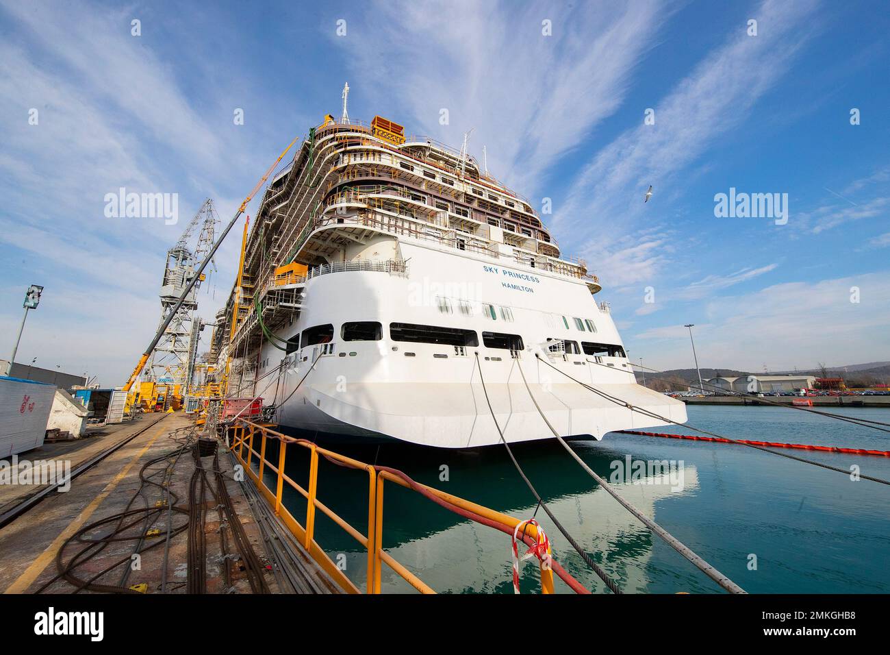 Princess Cruises showcases progress of three new Royal-class ships ...