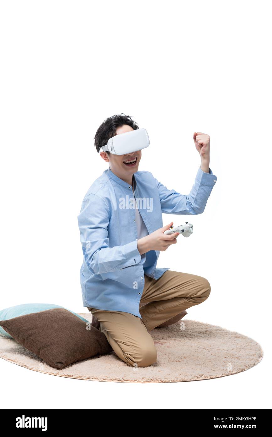 Video games controller and vr Cut Out Stock Images & Pictures - Alamy