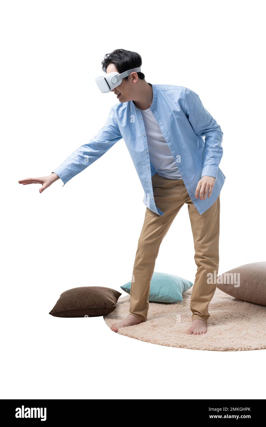 Vr glasses video games Cut Out Stock Images & Pictures - Alamy