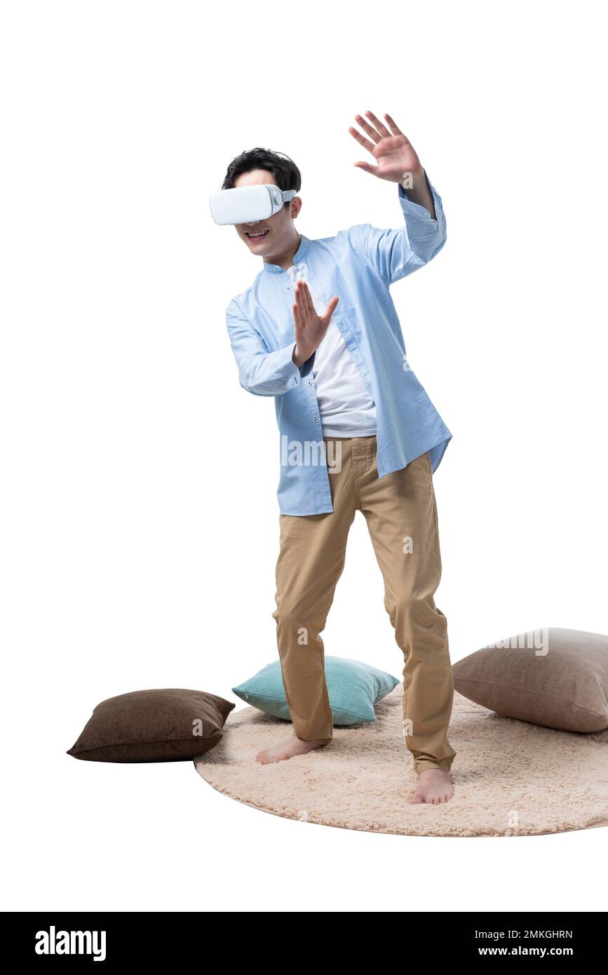 Vr glasses video games Cut Out Stock Images & Pictures - Alamy